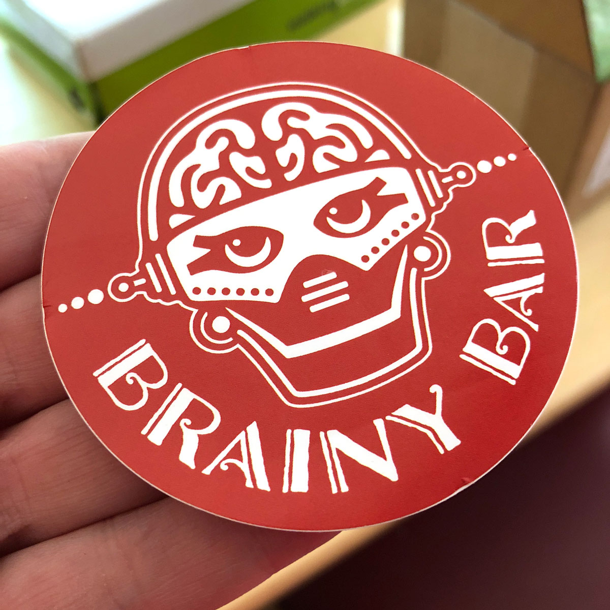 Brainy Bot Sticker – Brainy Bar